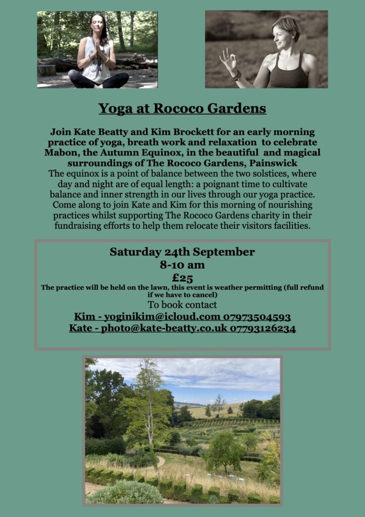 Yoga at the Rococo Gardens for the Autumn Equinox – Kate Beatty Yoga